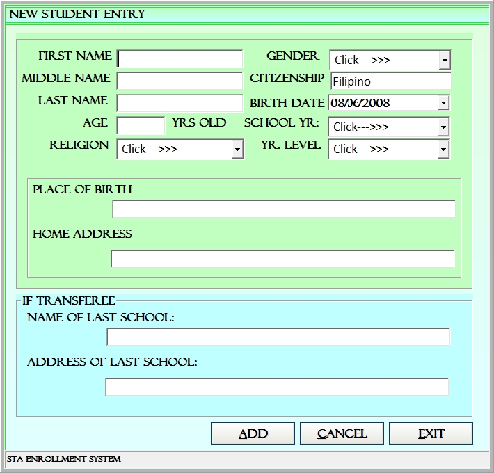 Enrollment System Free Source Code Tutorials And Articles